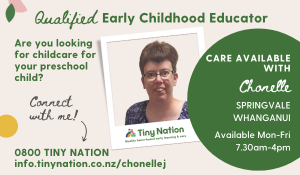 Tiny Nation Educator - Whanganui - Chonelle