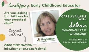Tiny Nation Educator - Whanganui - SelenaL
